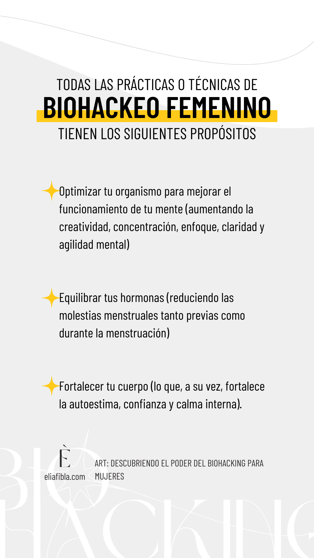 Descubriendo el Poder del Biohacking para Mujeres